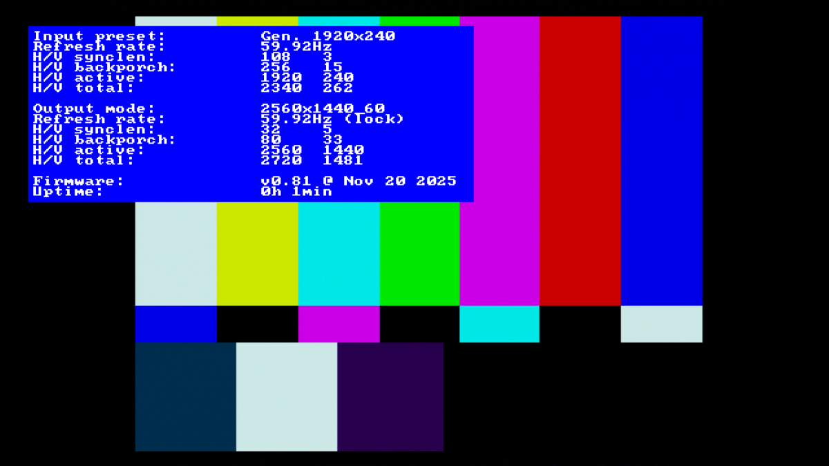 OSSC Pro Fw.v0.81 released – とあるゲーマーのweblog Drei
